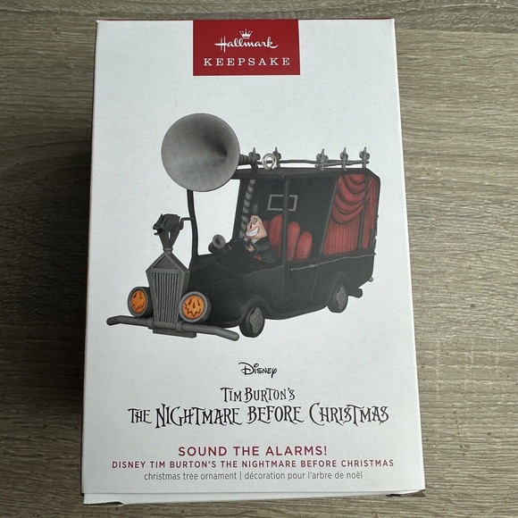 Hallmark | Holiday | Hallmark Disney Sound Ornament Nightmare Before ...